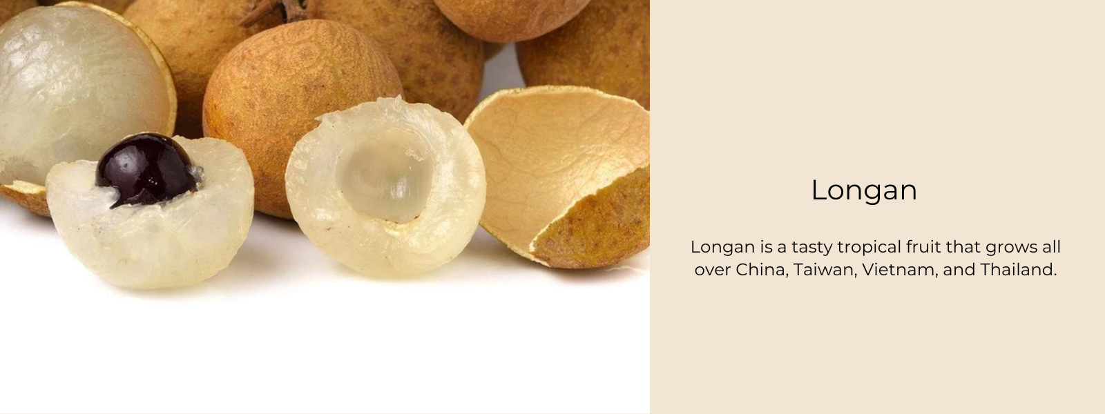 Longan Vs Lychee