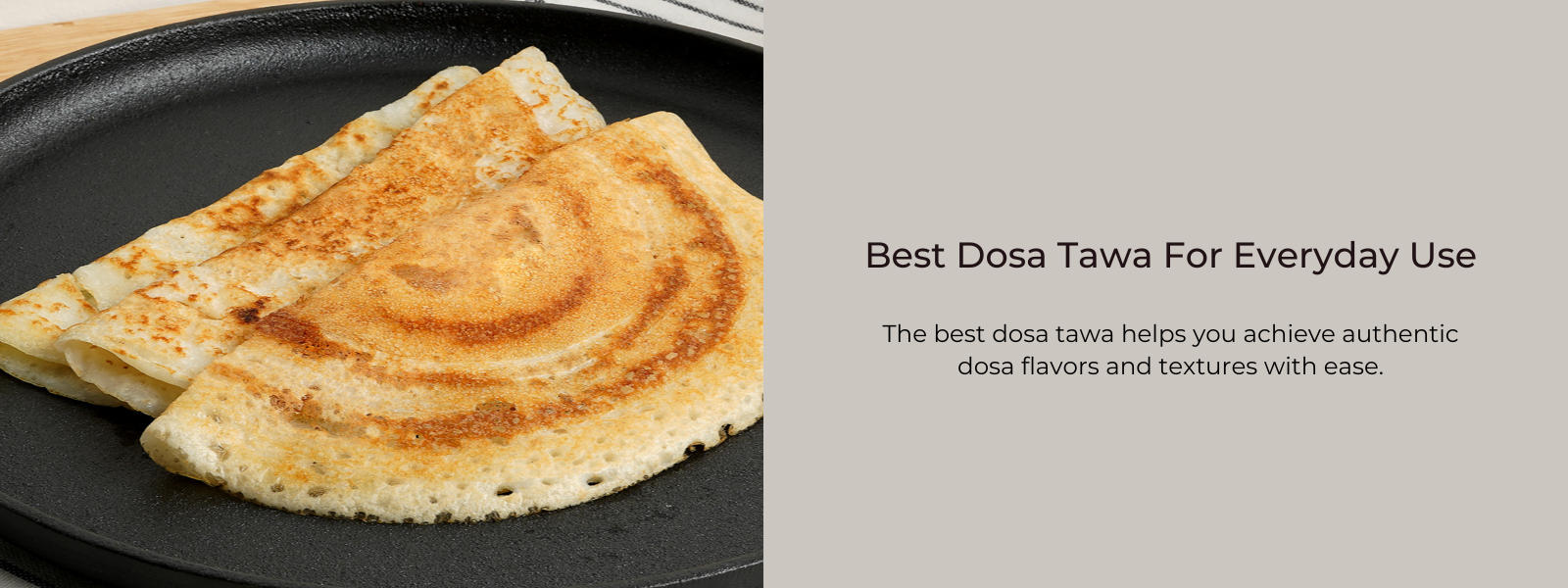 Best Dosa Tawa In India For Everyday Use - PotsandPans India