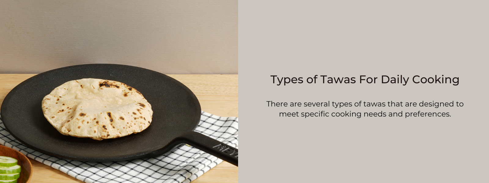 Types of Tawas For Daily Cooking - PotsandPans India