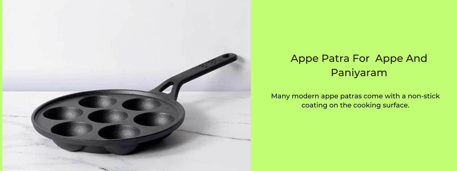 Appe Patra For Delicious Appe And Paniyaram - PotsandPans India