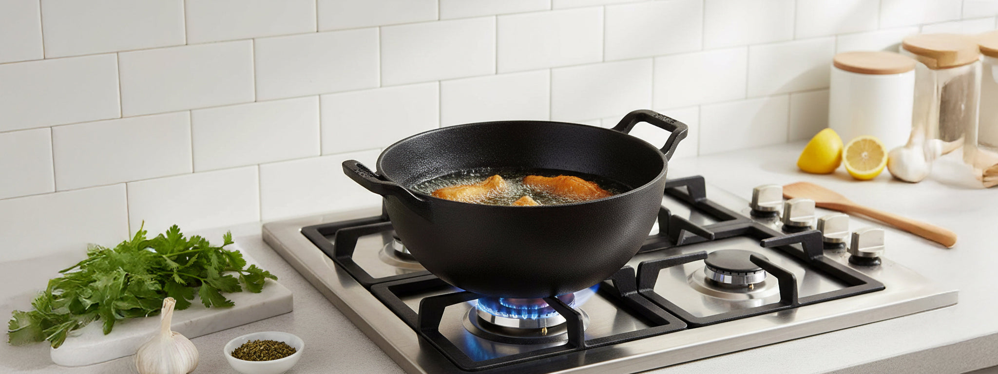 What cookware is best for cooking with less oil? - PotsandPans India